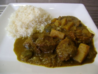 Colombo d'agneau antillais