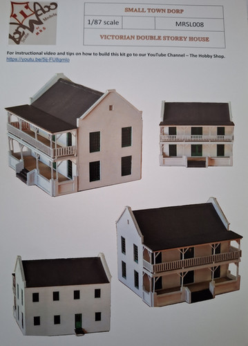 Victorian Double Storey House | Thunderbolt Models
