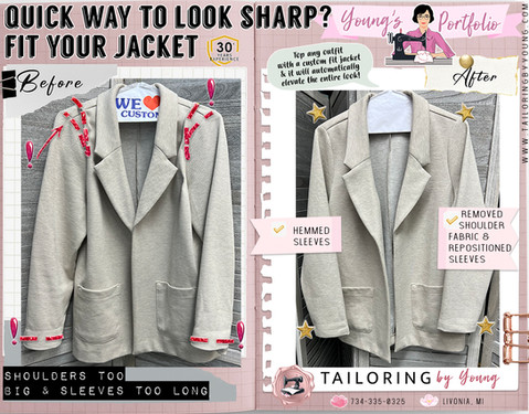 Re-size Anything | Tailoring by YoungTailoring by Young Tailoring by ...