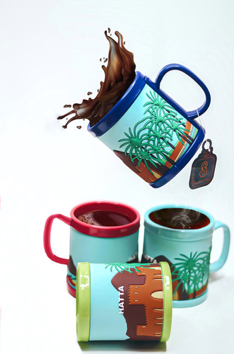 Hatta PVC Mug | Souvenirs Box