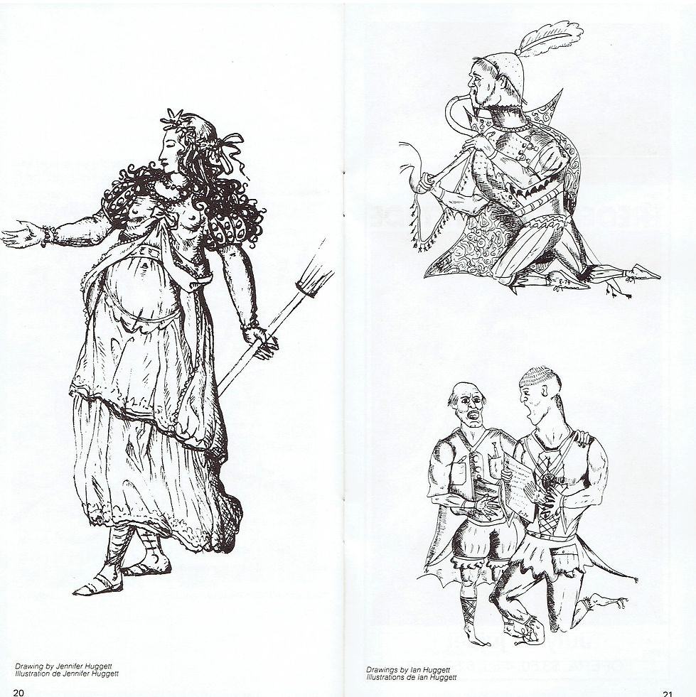 1977 Programs | The Huggett Family