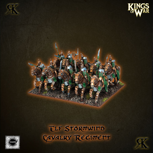 Elf Stormwind Cavalry Regiment (old packaging) | rkstudio