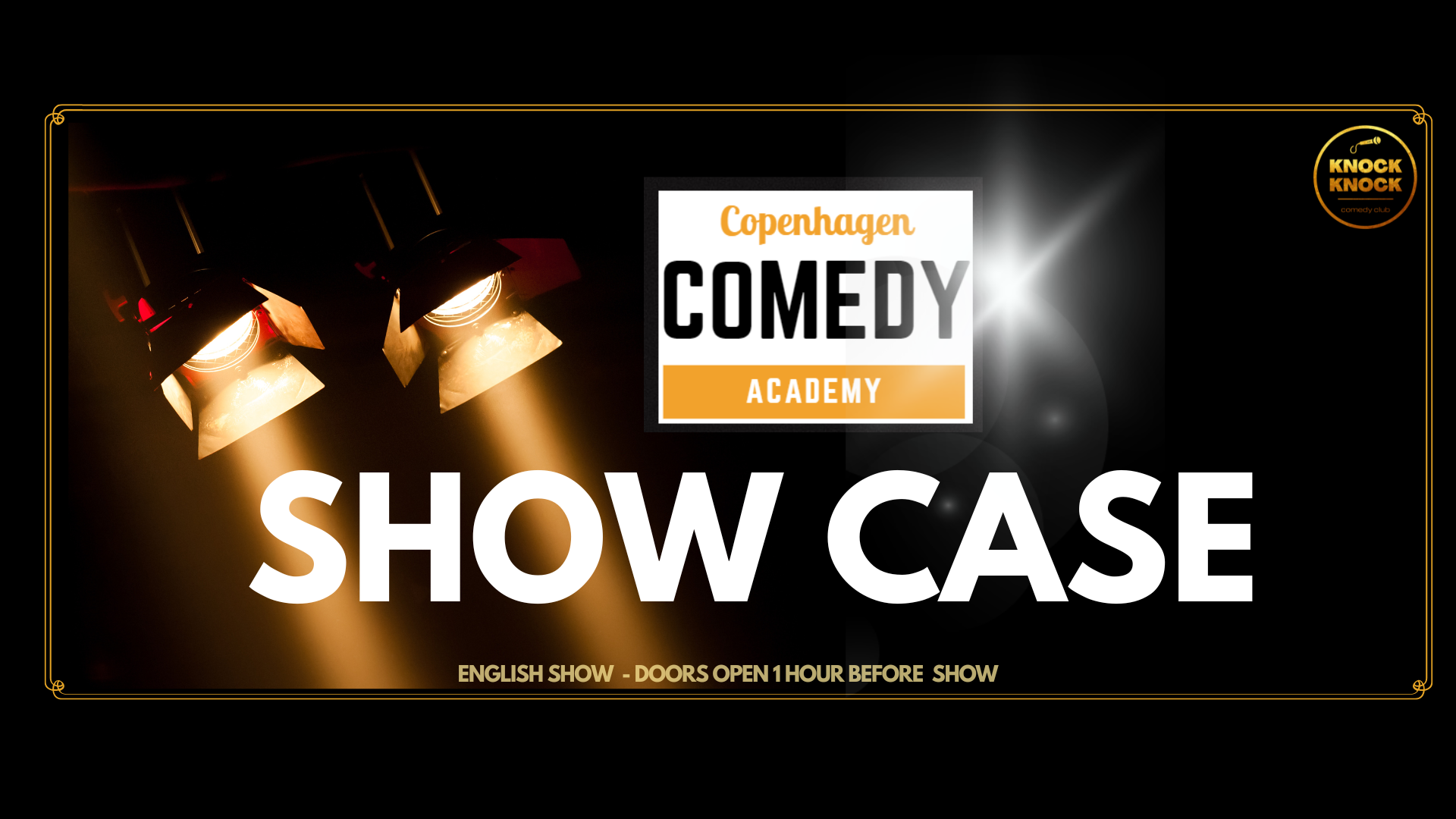 Copenhagen Comedy Academy Show Case | Stand-up Comedy Show