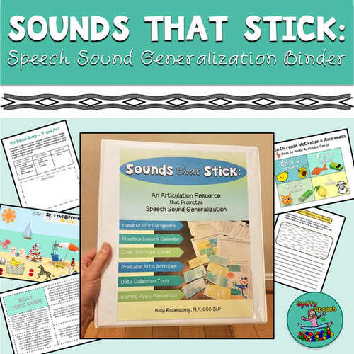 Sounds That Stick: Articulation Generalization | Spiffy Speech
