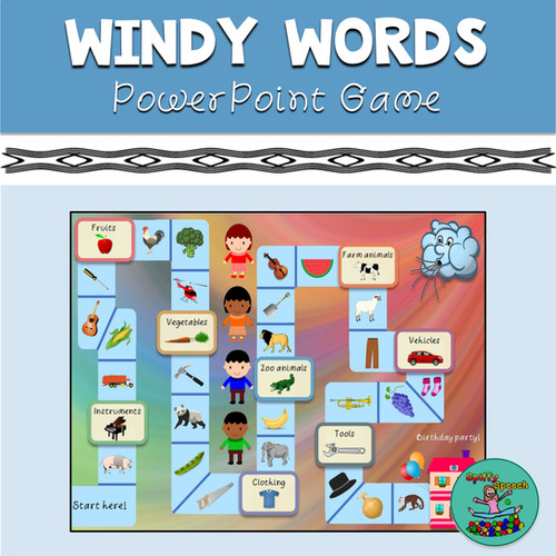 Windy Words - PowerPoint Game | Spiffy Speech