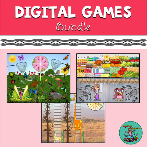 Digital Games Bundle | Spiffy Speech