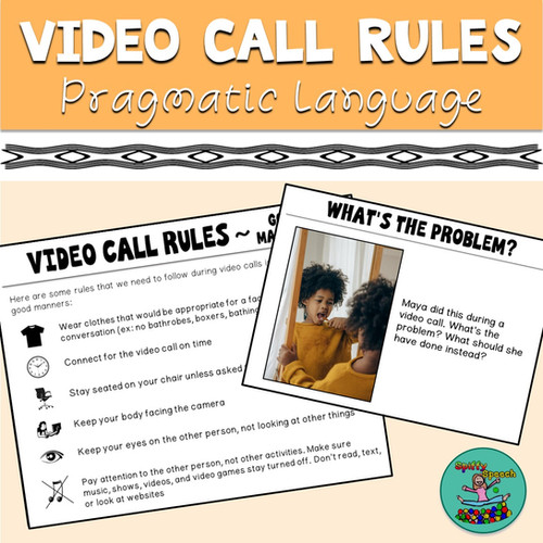 Video Call Rules | Spiffy Speech