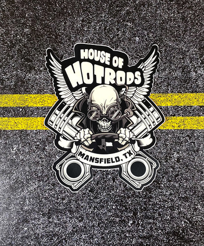 Stickers: Skull Racer | House Of Hotrods