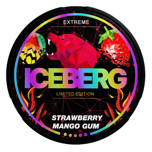 ICEBERG Strawberry Mango - All White Snus - 16g