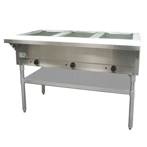 Steam Table 3 Well Electric | Stout Company Inc.