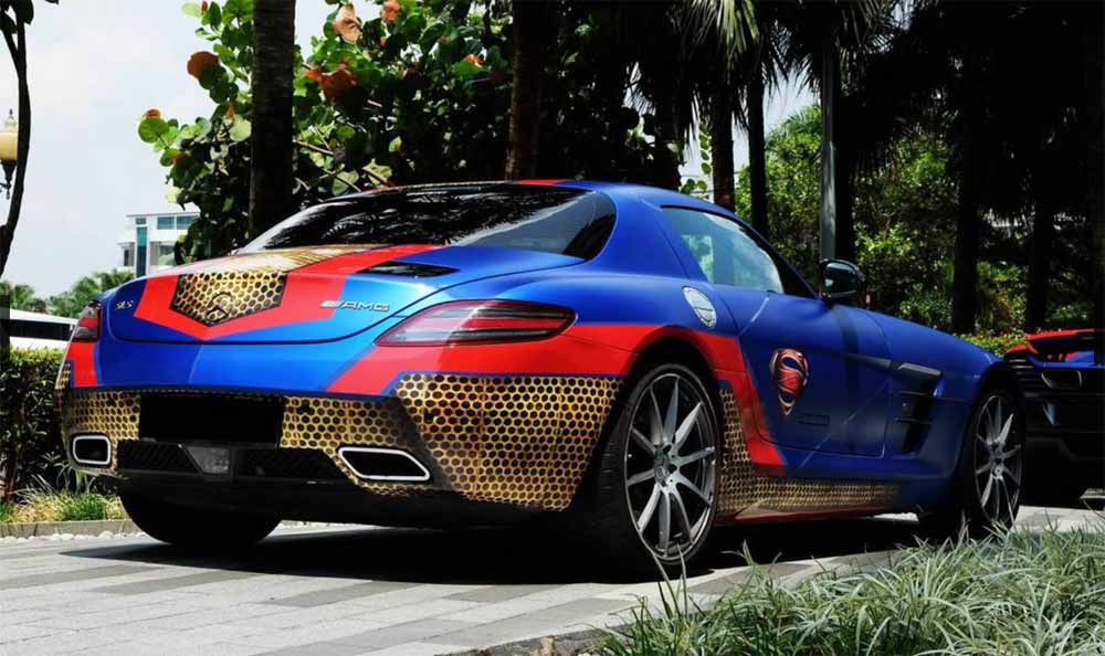 Our Favourite 7 Superhero Vehicle Vinyl Wraps