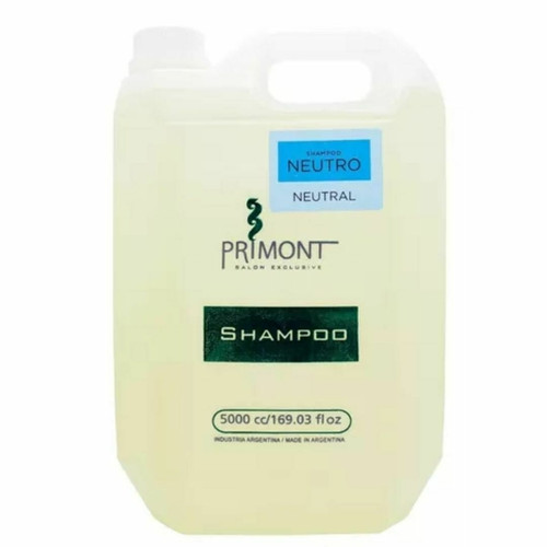 Shampoo Neutro Ph Balanceado 5l | Bellisima