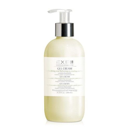 Gel crema refrescante y descongestivo Exel 250 ml | Bellisima