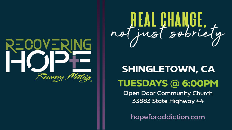 Recovery Meeting | Shingleton CA | Hope for Addiction