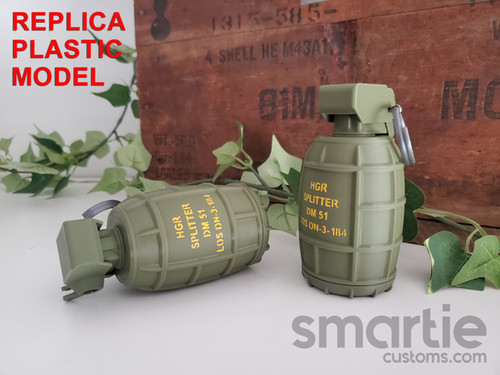 DM51 German Hand Frag Stun Grenade - Accurate Size Replica | Smartie ...