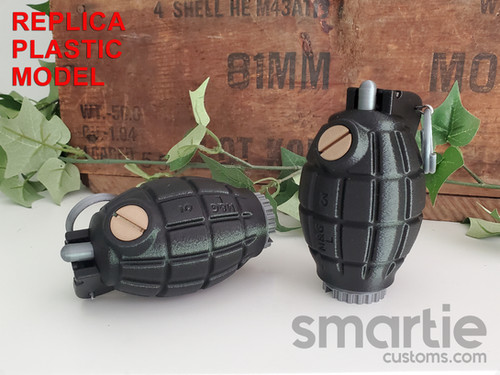 No 36 Mk II "Mills Bomb" WW2 Era Frag Grenade - Accurate Size Replica ...