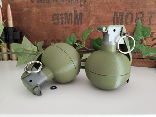 M67 Vietnam Modern Era Frag Grenade - Accurate Size Replica | Smartie