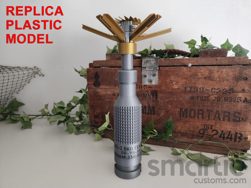 PTAB 2.5KO Soviet WW2 Submunition w/Spring Loaded Fins - Plastic ...