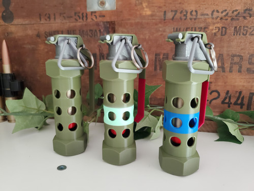 M84 Dummy Stun Flashbang Concussion Grenade - Accurate Size Replica | Smartie Customs