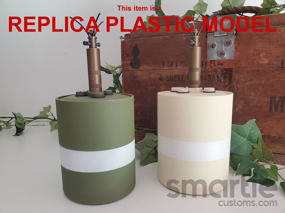 German S-Mine 35 "Bouncing Betty" WW2 Era - Accurate Size Replica | Smartie Customs