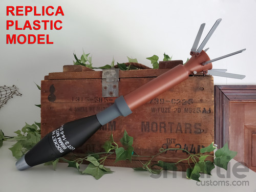 M72 LAW 66mm HE Rocket - Accurate Size Plastic Replica | Smartie Customs