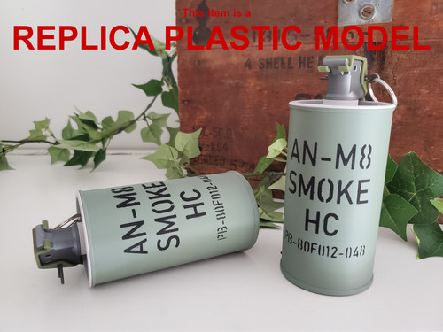 AN-M8 HC Smoke Grenade - Accurate Size Replica | Smartie Customs