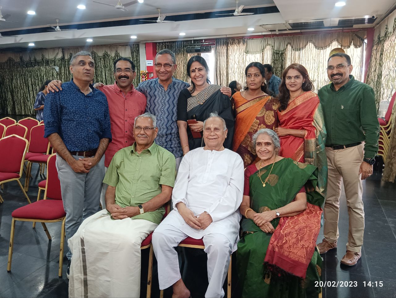 Col.TV Achuthan & Padmini Achuthan celebrated 84th & 75th birthday