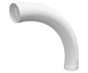 Retractable Hose Fitting 90° Long Elbow | Coltrin Vac