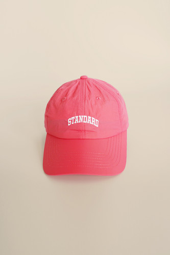 Standard Essential Baseball Cap - Coral | Standardtypes UK