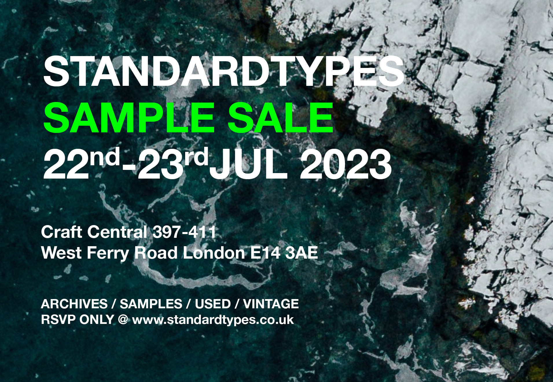 Standard Types Sample Sale | Standardtypes UK