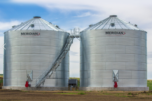 Meridian – Corrugated Flat Bottom Bins | Can-Seed Equipment