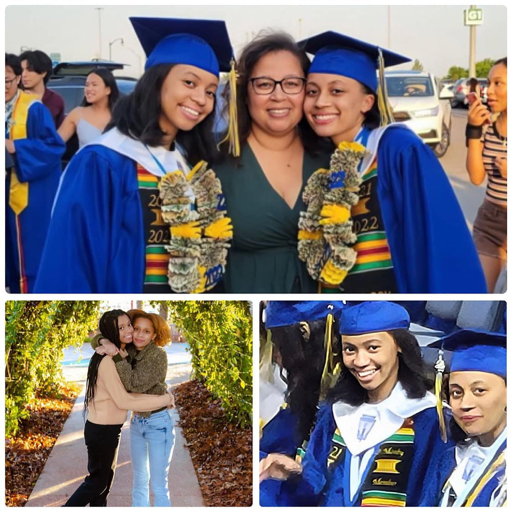 Graduates Denise Mosby and Danielle Mosby