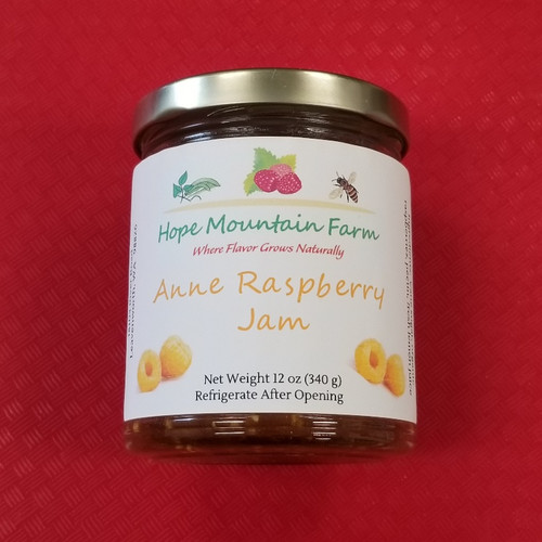 Anne Yellow Raspberry Jam | hope-mountain-farm
