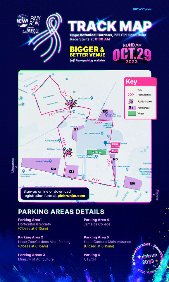 ICWI Pink Run Jamaica