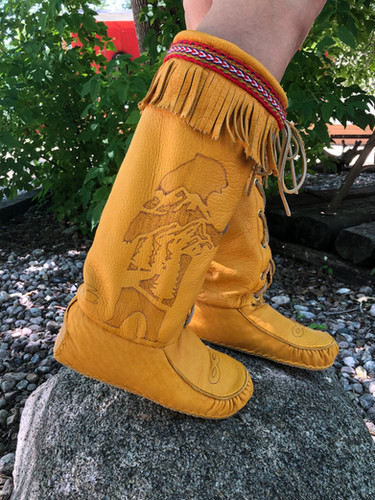 DIY Voyager Mukluk Custom Pattern W/ Video Tutorials | AMBERS LEATHER ...