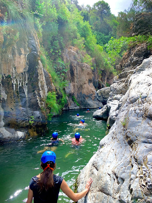 Benahavís River Walk | Canyoning experience near Marbella
