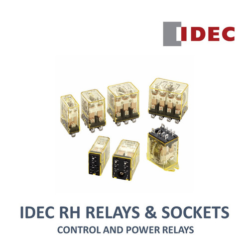 IDEC RH SERIES RELAYS AND SOCKETS | Marshal Electrical