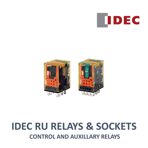 IDEC RU SERIES RELAYS AND SOCKETS | Marshal Electrical