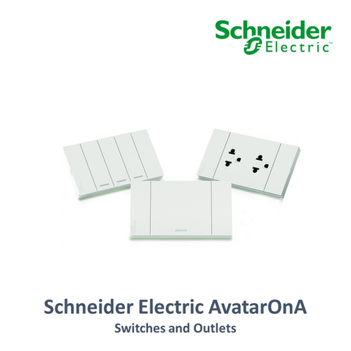 Schneider Electric AvatarOn A Series Switches and Outlets | Marshal ...