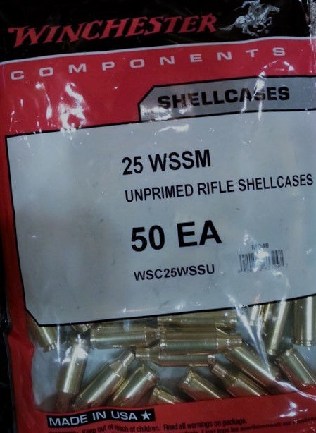 25 WSSM Winchester Brass (New) | hillbillybrass