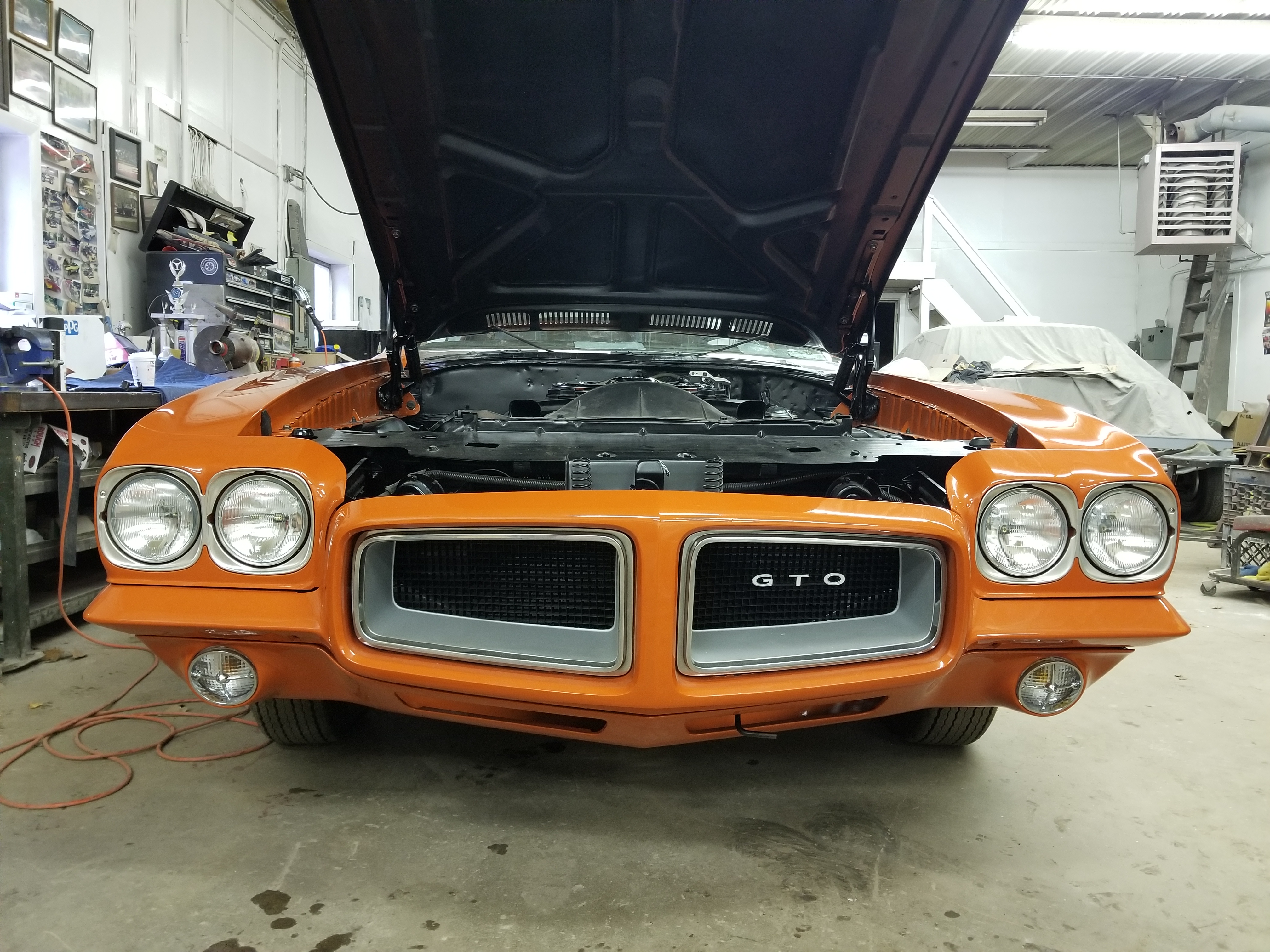 72 Pontiac GTO Restoration/Rick Foy's Hot Rod Garage/Southwick, MA