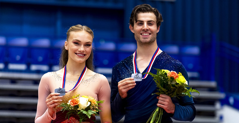 Bekker and Hernandez secure GB’s first Junior Grand Prix Ice Dance medal