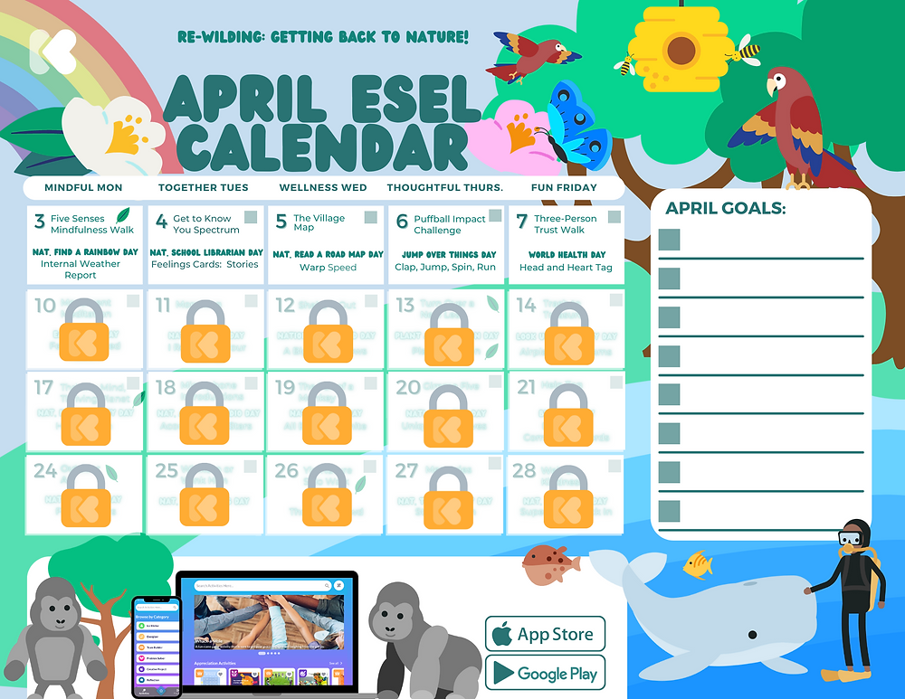 Your April eSEL Calendar is here!