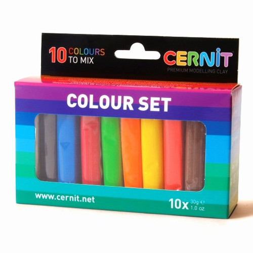 Cernit Multi Colour Set (10 colours x 30g); Number One | Empressa