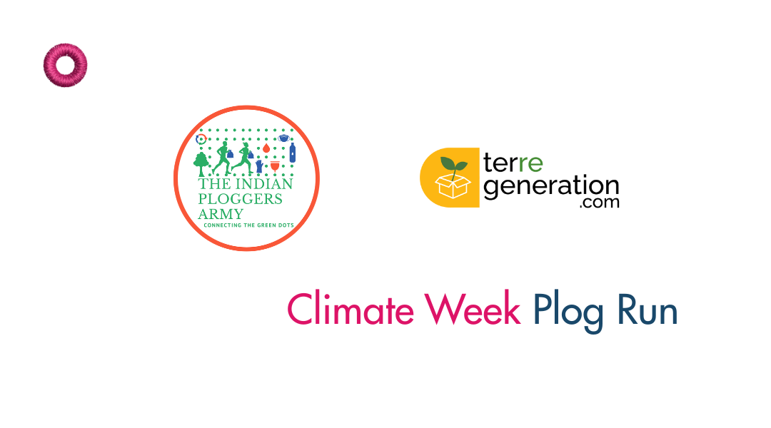 Climate Week Plog Run | ClimateWeekIndia
