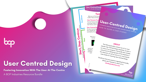 User Centred Design Resource Bundle | BOP Industries