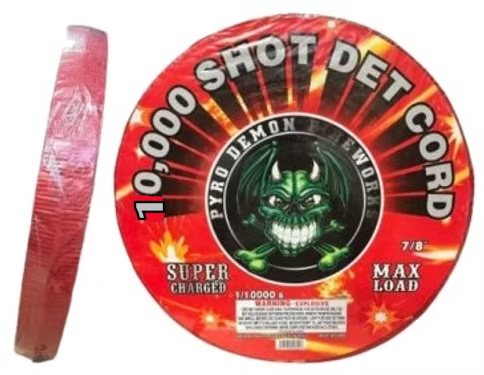 Det Cord 10,000 Shot Ladyfinger Firecrackers Roll [4/1] | Pyro Giant