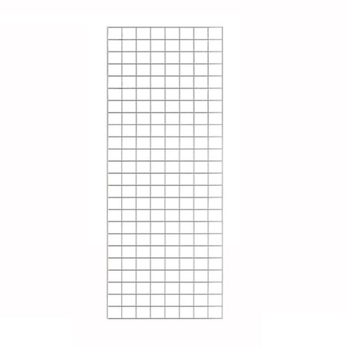 Chrome Mesh Grid Wall Panel | Prime Shopfittings