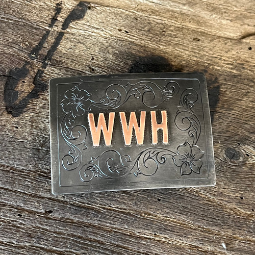 Custom Brand Engraved Belt Buckle | Buckles & Spurs