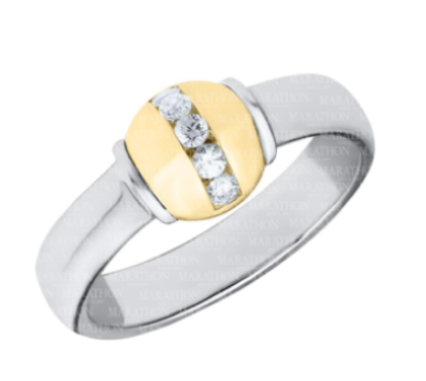 Classic Cape Cod Ring with Diamonds | Yarmouth Jewelers